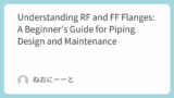 Understanding RF and FF Flanges: A Beginner’s Guide for Piping Design ...