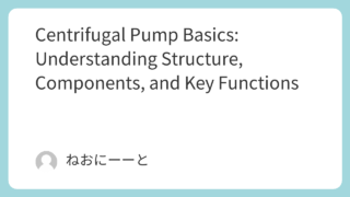 Centrifugal Pump Basics: Understanding Structure, Components, and Key ...